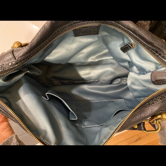 Coach | Bags | Coach Kristin Special Edition Black Leather Purse | Poshmark